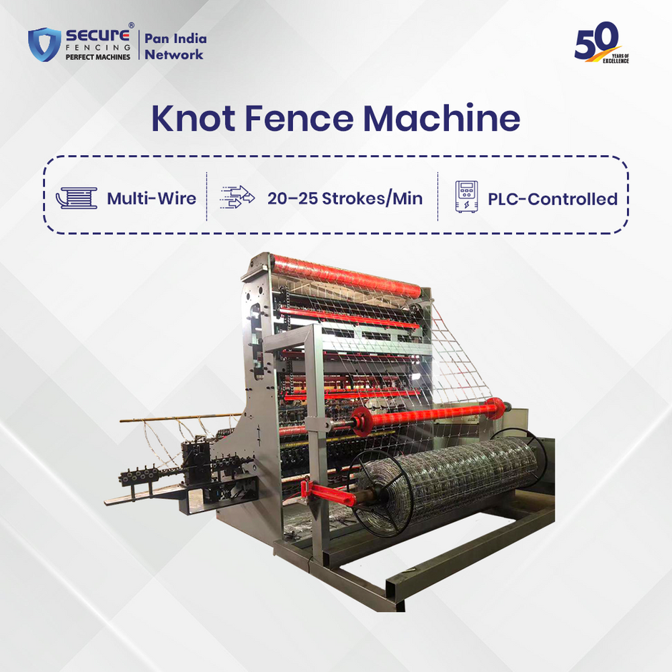 Double Wire Chain Link Fencing Machine In Gujarat – Secure Fencing